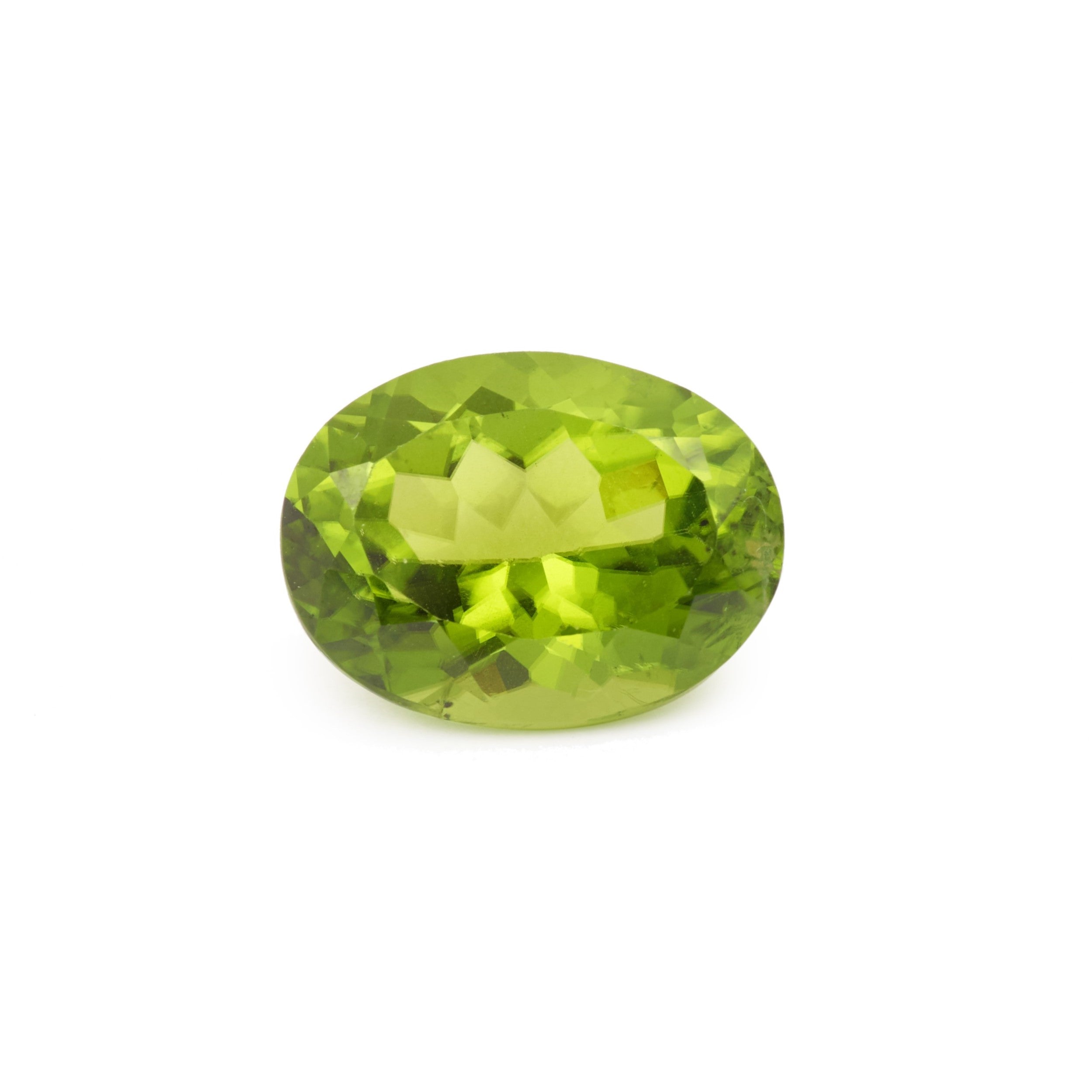 Gems Paris - 13.86 Carats Oval Cut Burmese Peridot – Les Pierres de Julie